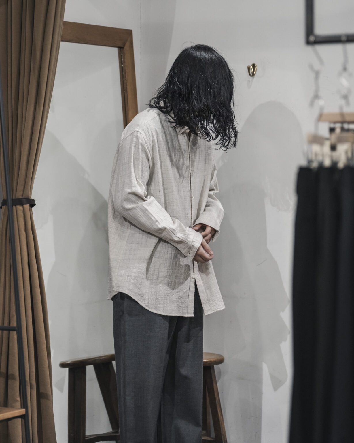 twelve BLOG | MITTAN -OG多色スラブシャツ, エアリーウールワイド- | twelve blog