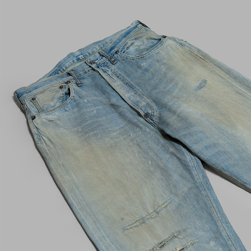 A.PRESSE / No.37 Washed Wide Denim Pants (Bleach) | twelve A.PRESSE / No.37 Washed Wide Denim Pants (Bleach) | twelve